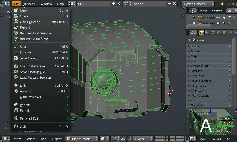 Blender/Substance Multi-Mesh Baking – From Imagination To Creation